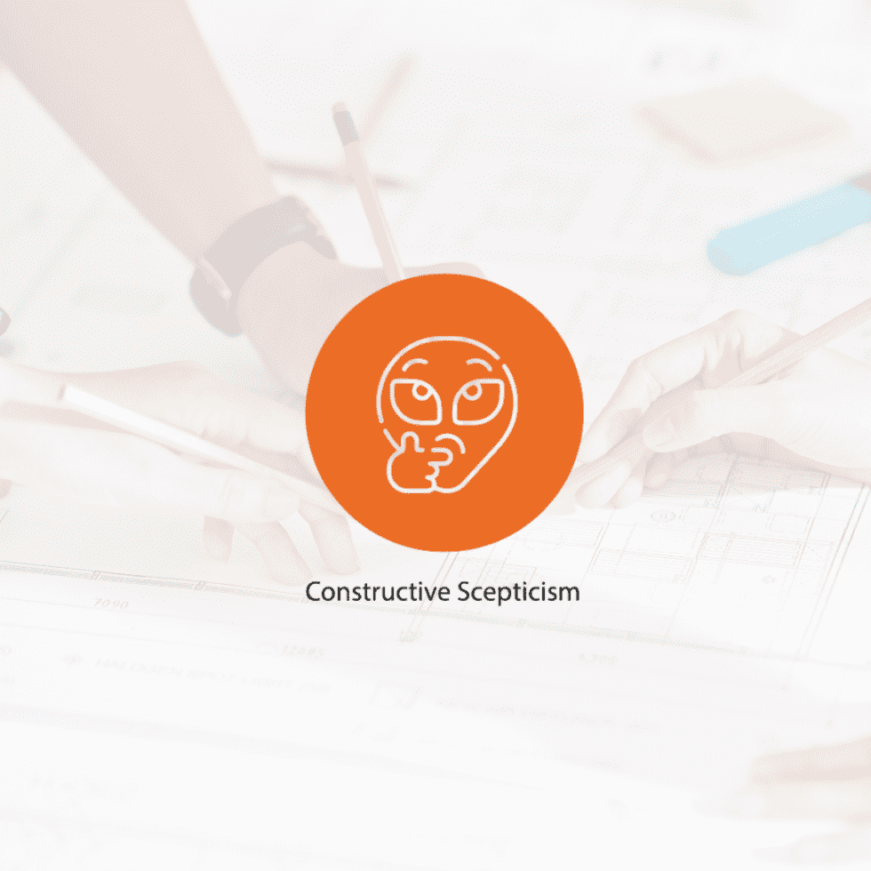 How to think more strategically: Constructive Scepticism: Example